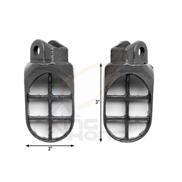 Motocross Foot Peg For Suzuki RM125 250 RMX250 DR-Z 400 Kawasaki ...