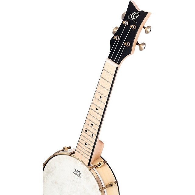 Ortega Banjolele Series OUBJE90-MA-L Left-Handed Banjolele Natural for ...