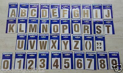 2" 50MM GOLD Self Adhesive Vinyl Stickers Letters and Numbers | eBay UK