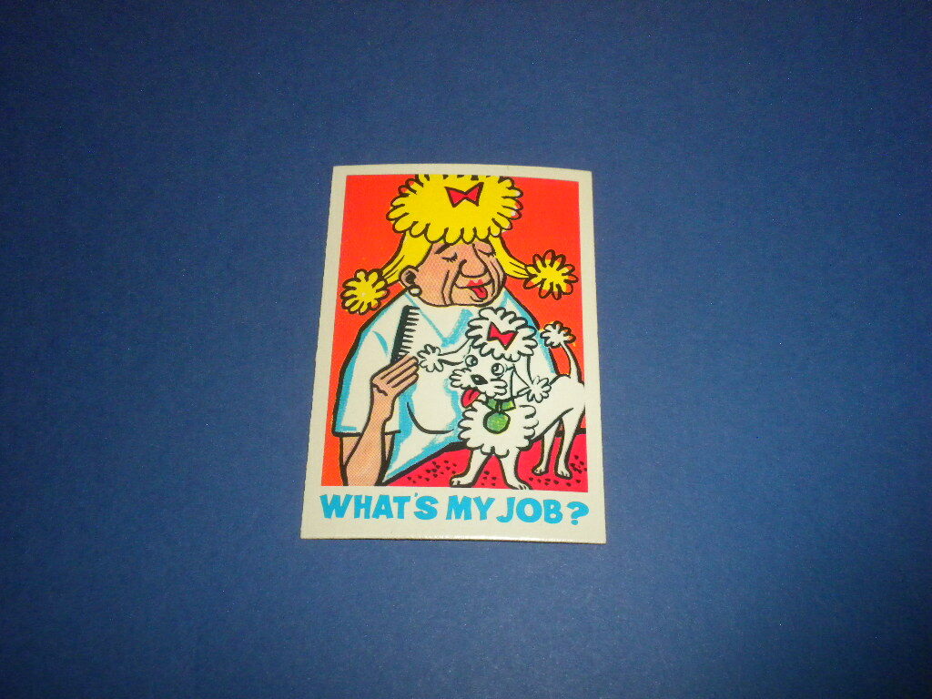 1965 Leaf What's My Job? (R734-5) - Trading Card Database