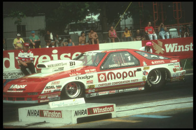 273078 Darrell Alderman In The Mopar Pro Stock Drag Car A4 Photo Print ...