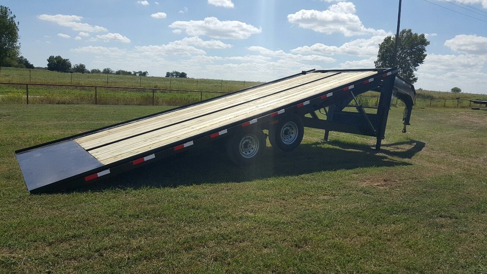 Kerr-Bilt 24' Gooseneck Hydraulic Tilt / Container Trailer | eBay