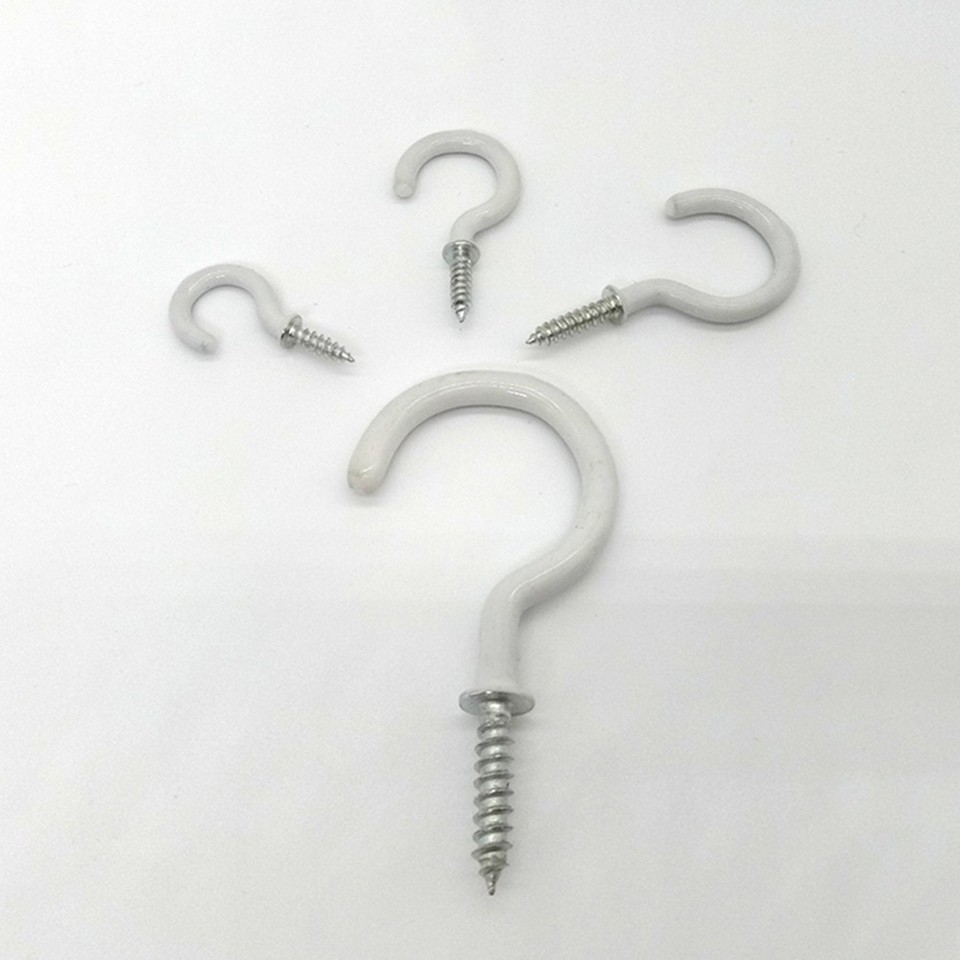 80Pcs Question Mark Shaped Hooks for Kitchen Bathroom and Closet ...