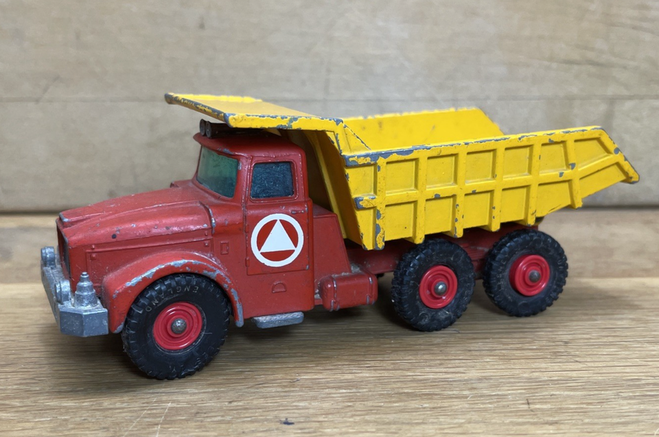 1960s Matchbox Lesney King Size Scammell Contractor Dump Truck Tipper ...