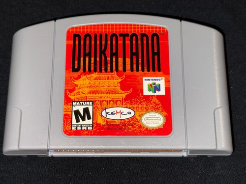John Romero's Daikatana (Nintendo 64, 2000) Cleaned Tested Authentic ...