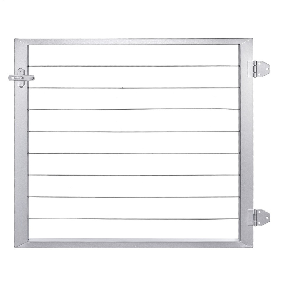 Cable Railing Gate For Wood Metal Cable Railing System Carbon Steel ...