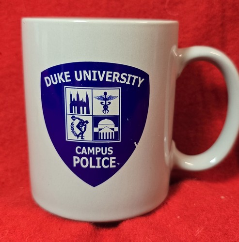 DUKE UNIVERSITY-CAMPUS POLICE–Coffee Mug-Blue Devils CAMPUS Law ...