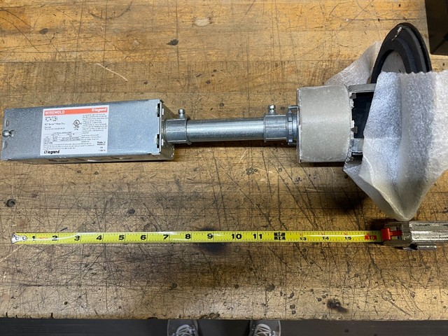 Wiremold RC7ATCBK 20A Multi-Service Poke-Thru Assembly - Black for sale ...