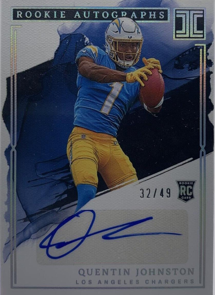 2023 Panini Impeccable - Rookie Autographs Quentin Johnston #RA-QJ ...