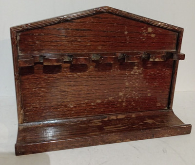 Vintage wooden pipe rack | eBay