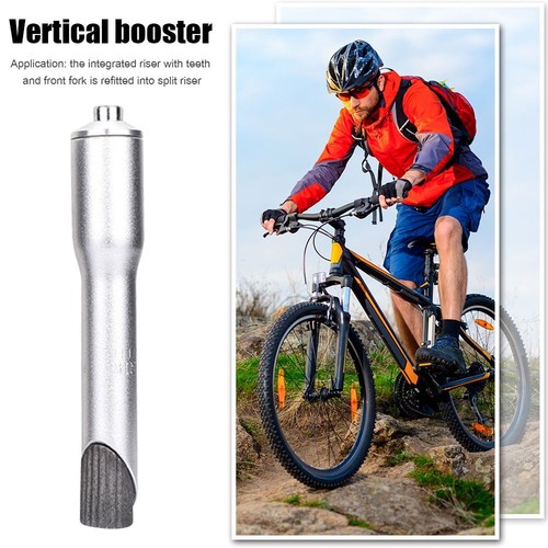 Bike Bicycle Stem Aluminium Alloy 22.2/25.4mm Riser Extender Steerer ...