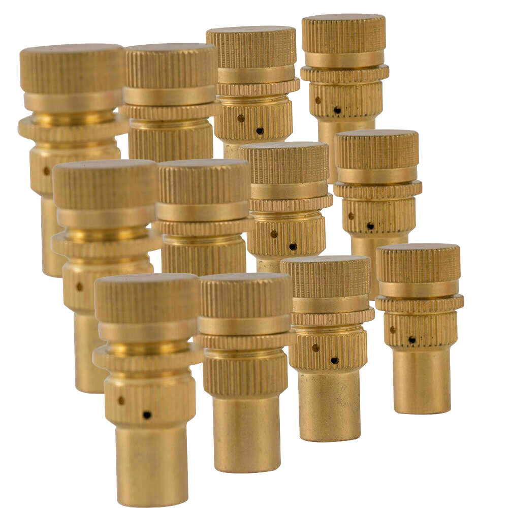 12x Brass Car Tire Deflators Kit 6-30 PSI Automatic Universal ...