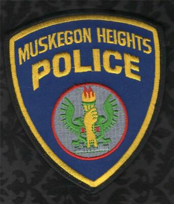 Muskegon Heights Michigan Police Shoulder Patch | eBay