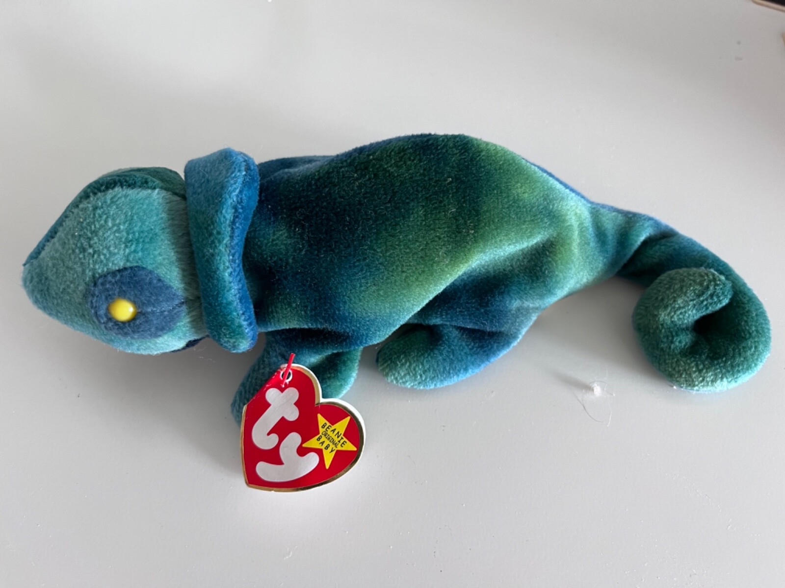 TY Beanie Baby Extremely Rare 'Rainbow' Chameleon 1997 with ERRORS! | eBay