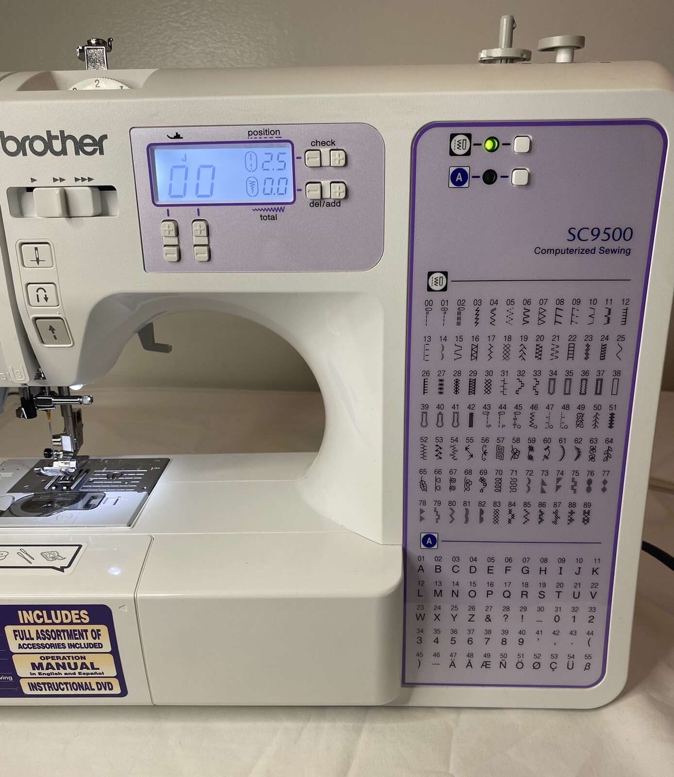 Brother SC9500 Computerized Sewing Machine for sale online | eBay