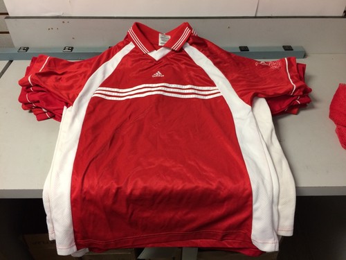 Set of 17 Adidas Soccer Jerseys (Red & White) | eBay