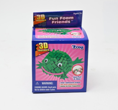 3D Mosaics Fun Foam Friends Frog | eBay
