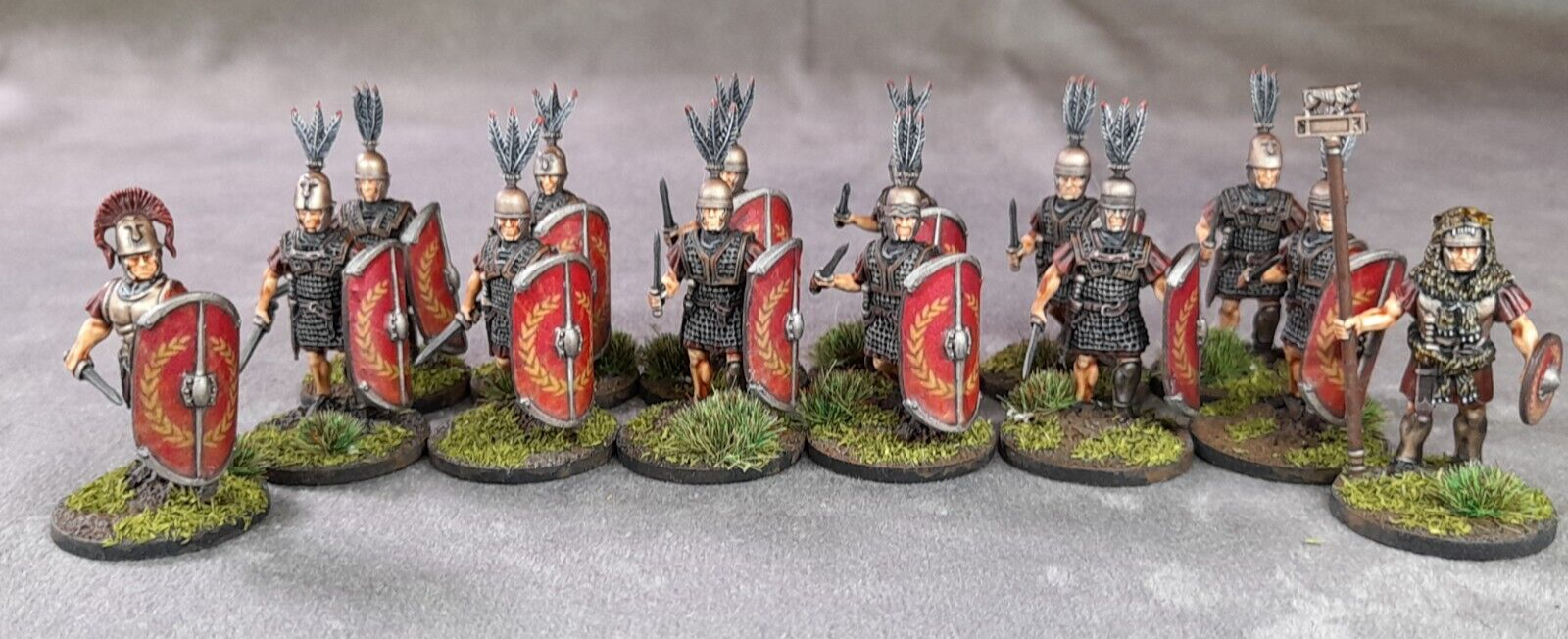 SAGA REPUBLICAN ROMAN WARBAND COMMISSION, pro painted, see description ...