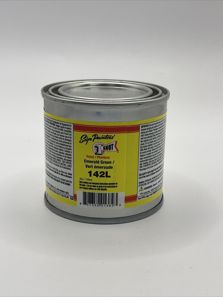 1 Shot Lettering Enamel - 4oz ONE SHOT Paint Pinstriping Custom New | eBay