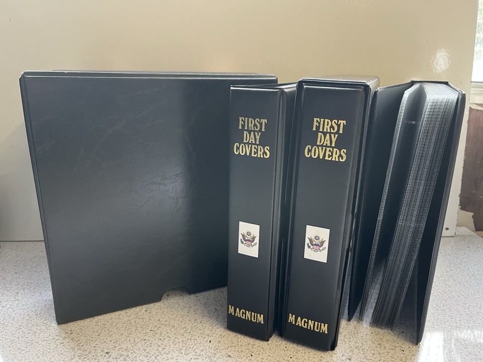 3 Magnum First Day Covers Albums With Sleeves | eBay UK