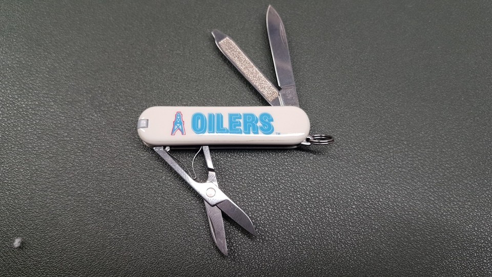 Official license NFL Victorinox Swiss Army RARE Classic SD with ...
