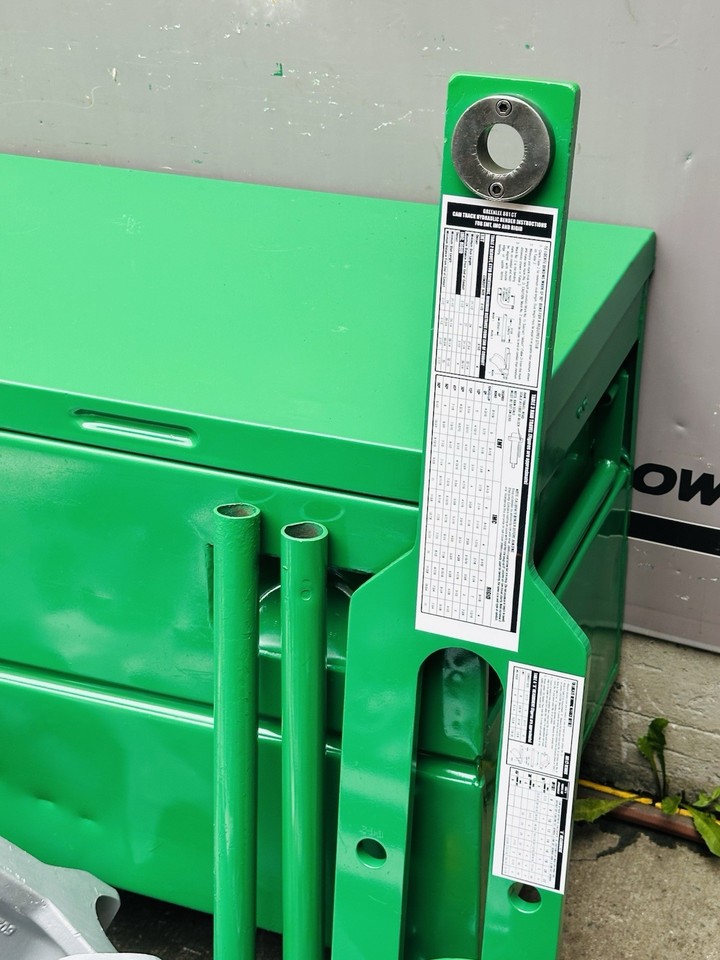 Greenlee 881 2 1/2 - 4” EMT IMC Rigid Conduit Pipe Bender + 1802 Table ...