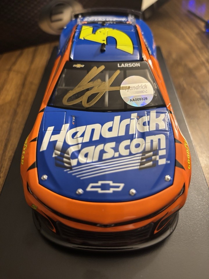 2025 Kyle Larson HendrickCars Terry Labonte Throwback Dual Autographed ...