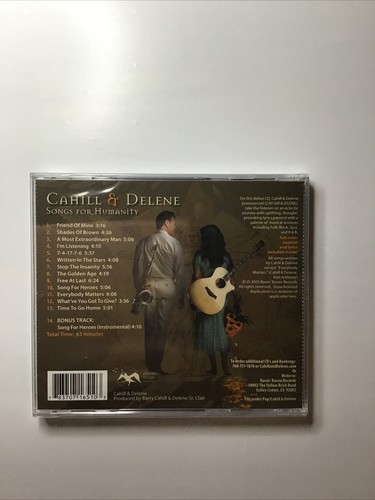 Songs for Humanity by Cahill & Delene (CD, 2005) for sale online | eBay
