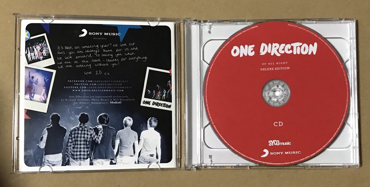 One Direction Album Cover Up All Night Deluxe Version