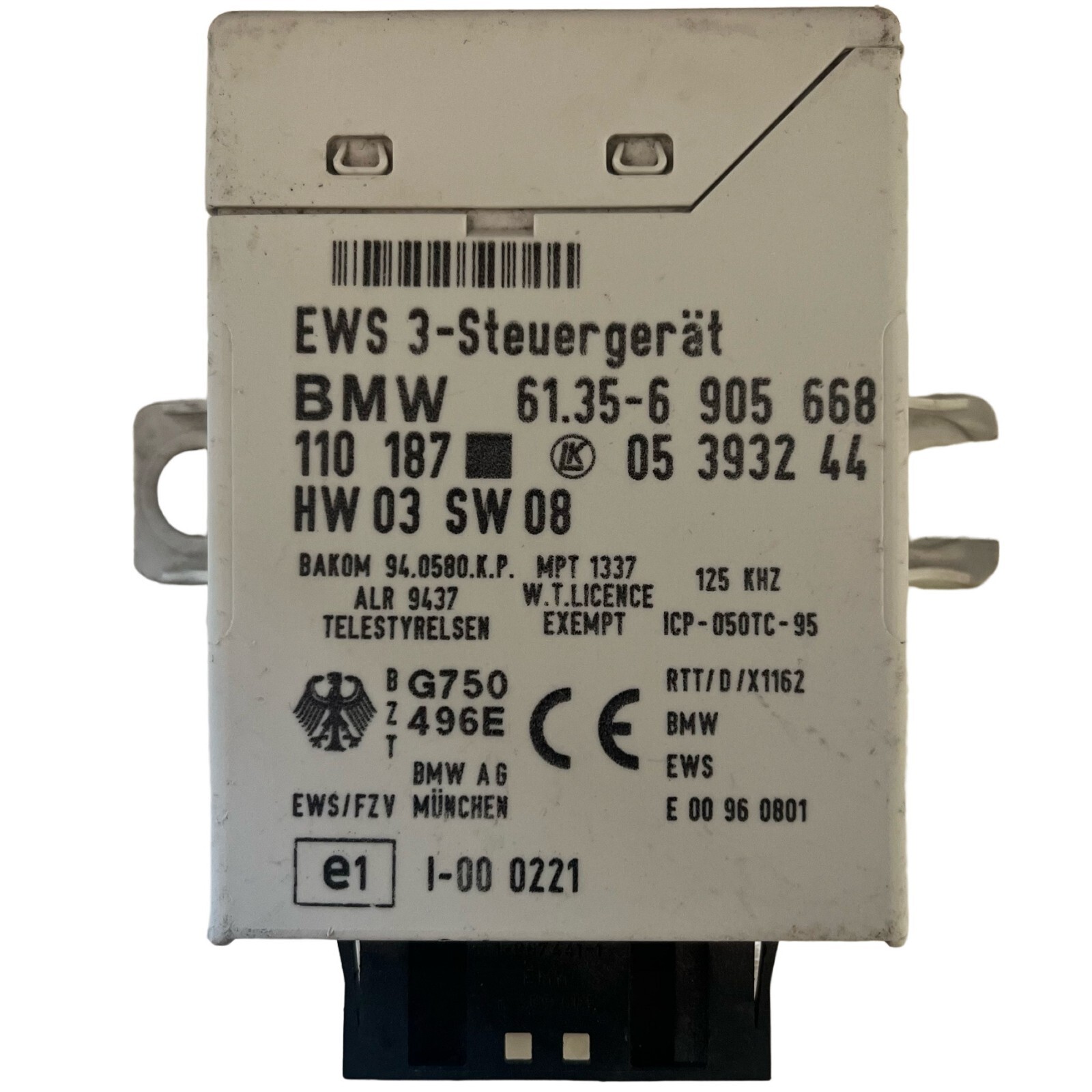 BMW/Mini Cooper/Land Rover EWS Lost Key Replacement Mail Service/Plug ...