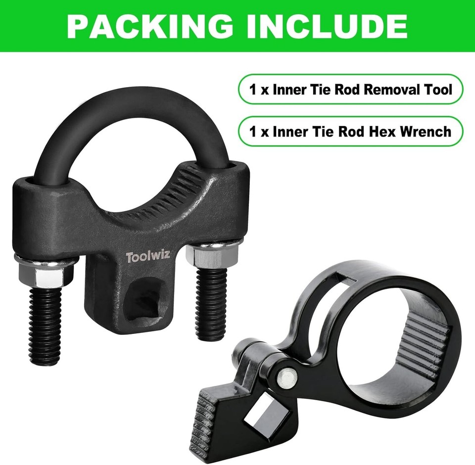 Inner Tie Rod Removal Tool, 3/8'' Universal Low Profile Tool and Inner ...