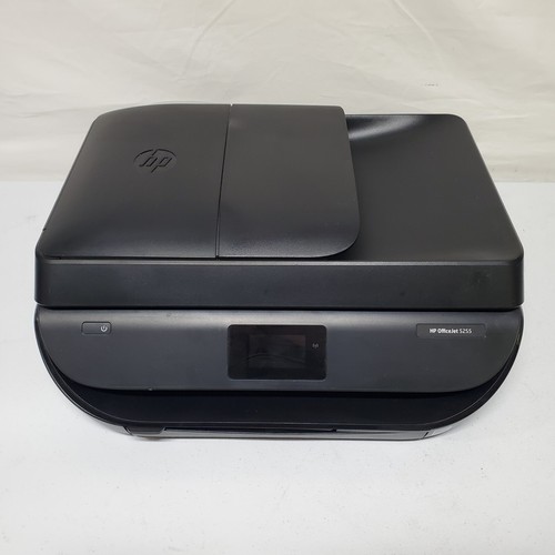 HP OfficeJet 5255 Color Inkjet Printer NO INK All-In-One Scan Copy Fax ...
