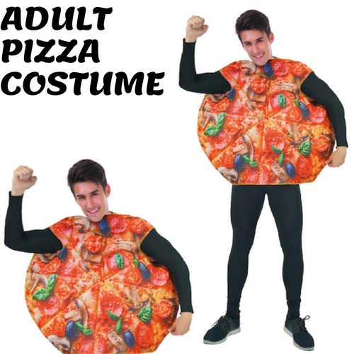 Adult Pizza Costume Halloween Oktoberfest Italy Italian Party Funny ...