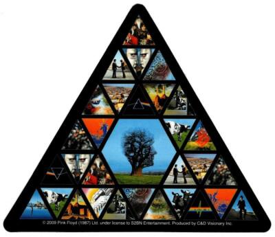 Pink Floyd Triangle Collage Sticker Decal Rock | eBay