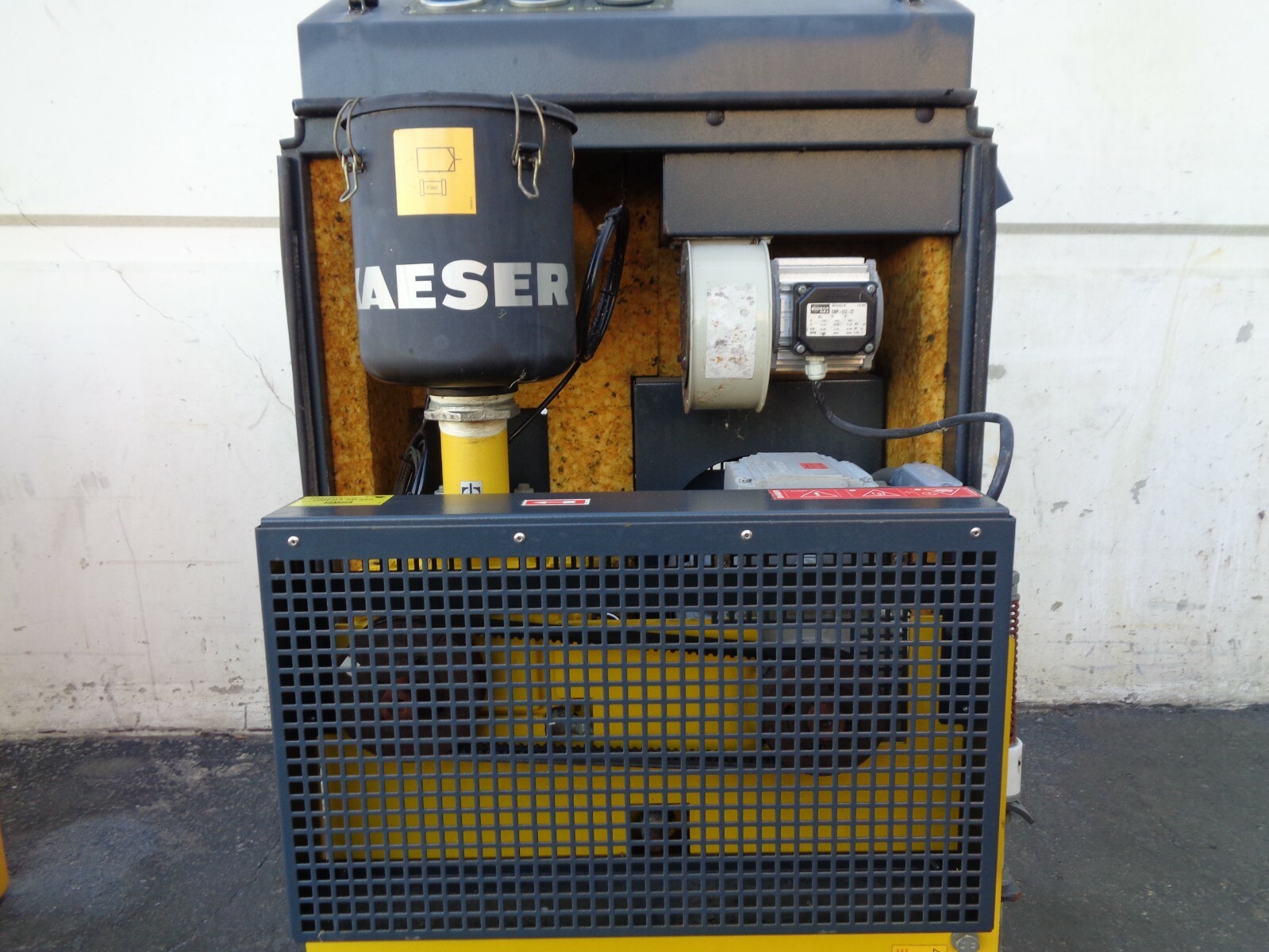 2008 Kaeser BB52C rotary positive displacement air blower package 5 HP ...