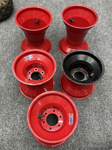 Kart racing Van K set of 5 rims. 3 Fronts And 2 Rears. For 6” Tires. | eBay