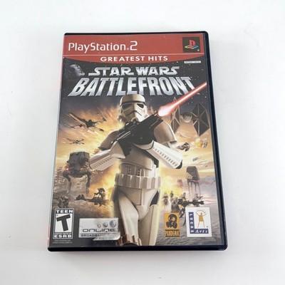 Star Wars Battlefront Greatest Hits - PS2 Playstation 2 - MINT DISC ...