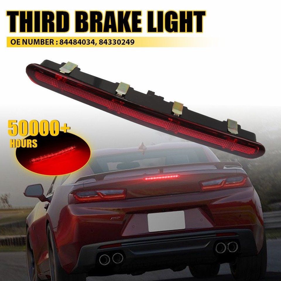LED Third Brake Light 1X For 2016 2017-2024 Chevrolet Camaro Direct Fit ...
