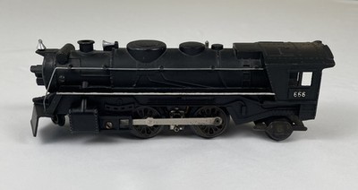Marx #666 O Gauge die-cast VNTG STEAM ENGINE LOCOMOTIVE 1950s *UNTESTED ...