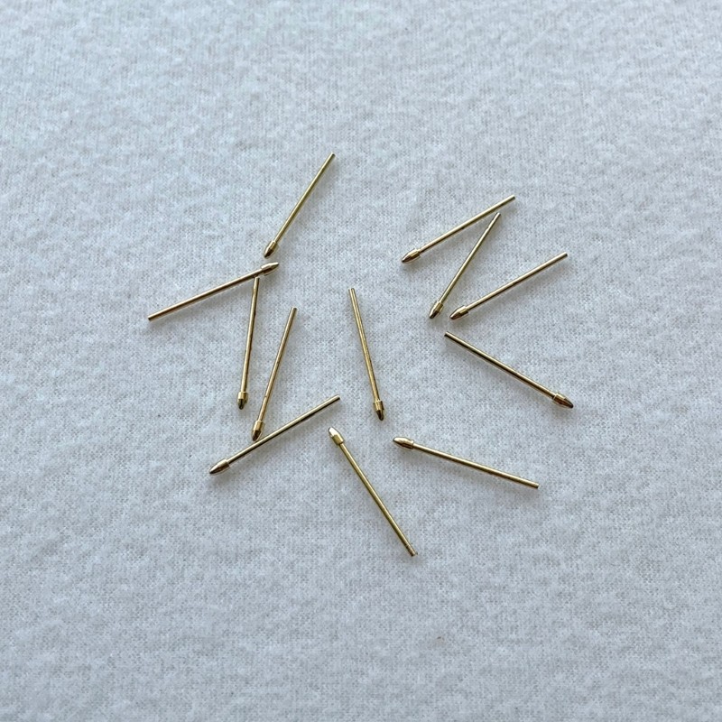 Smooth Inks Flow Metal Pen Refill Conical Gold with Clip for Remarkable ...