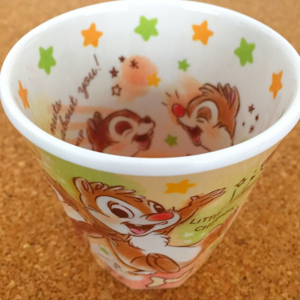 Chip & Dale Plastic Melamine Cup Fun time design Cute drink supply ...