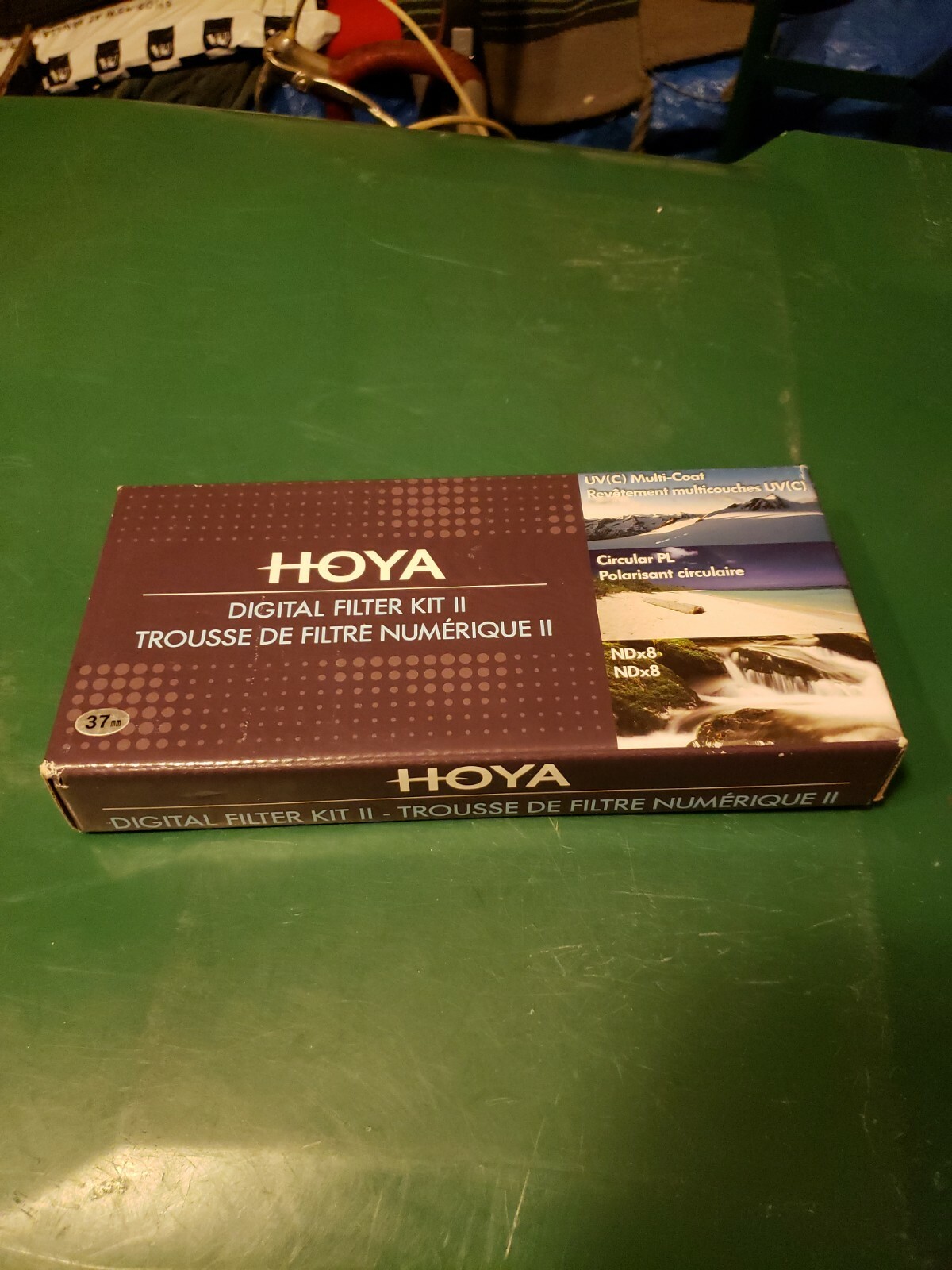 Hoya 37mm Digital Filter Kit II - Slim UV, Cir-PL, ND8 Filters & Case ...