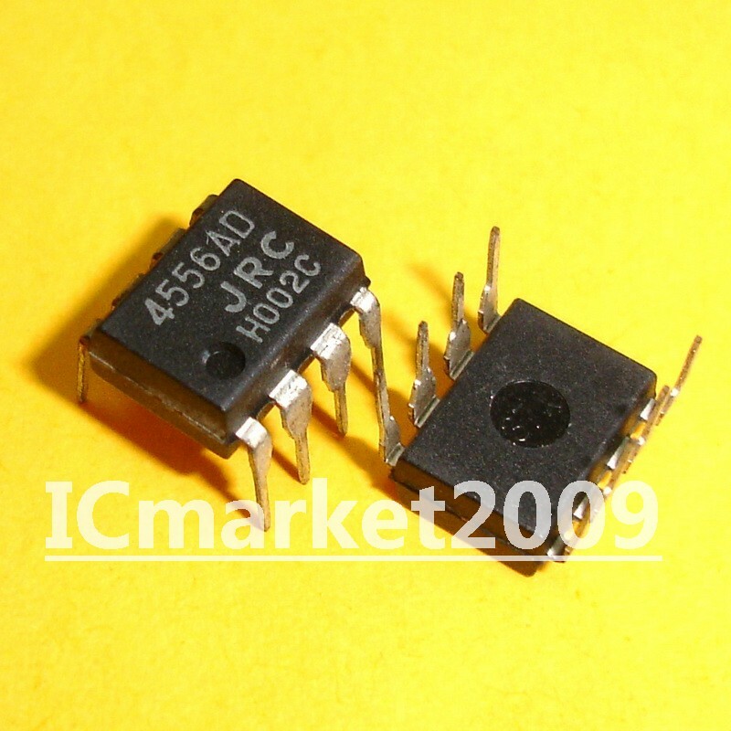 50 PCS NJM4556AD DIP-8 NJM4556 4556AD Dual High Current Operational ...