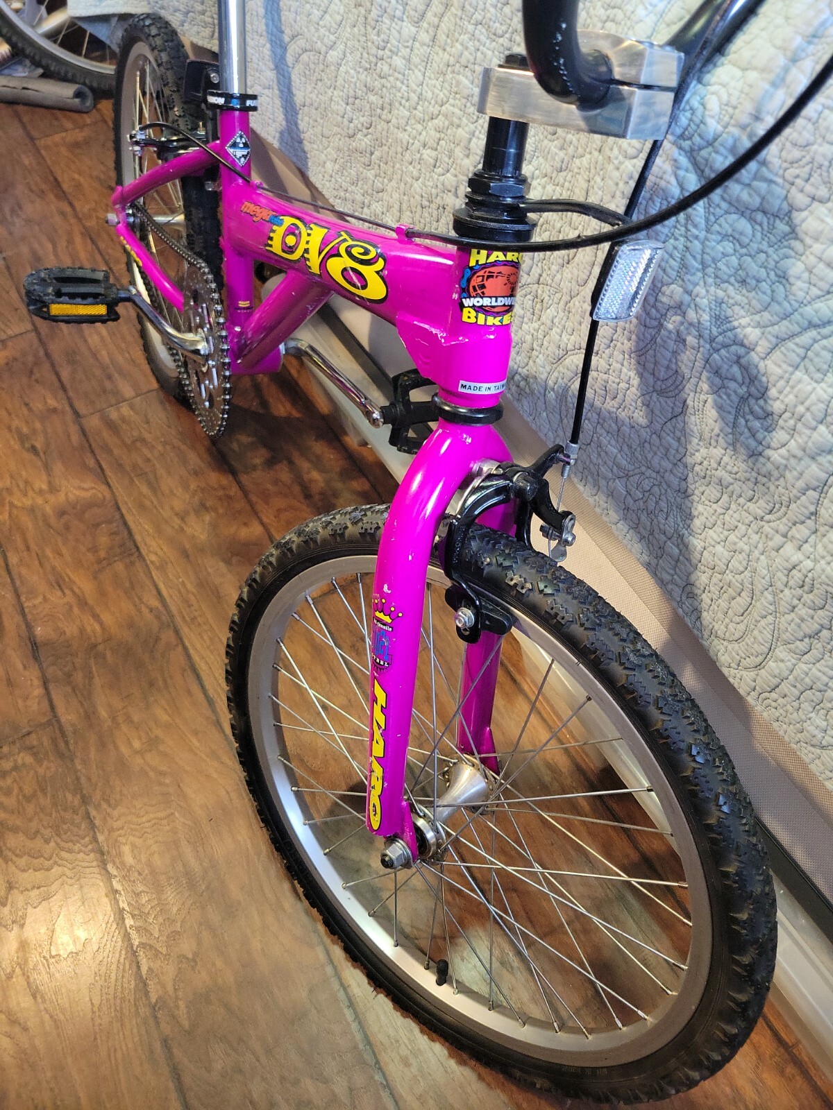 1993 Haro DV8 BMX Bike 😎ALL ORIGINAL Fuchsia.used RARER than Master ...