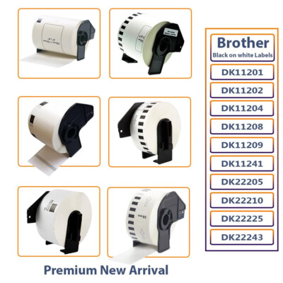 ROLL LABELS Fits For Brother Printers QL570 QL700 QL560 QL710W Address ...