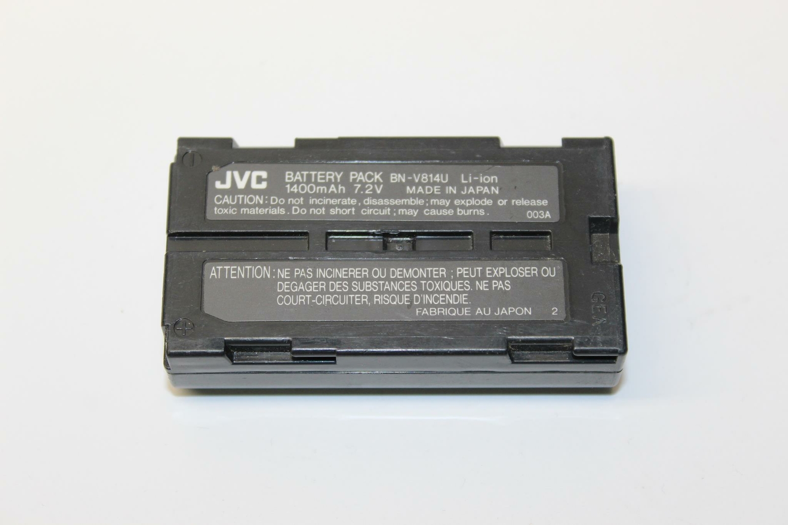 Original JVC BN-V814U Li-ion 7.2V 1400mAh Battery Pack | eBay