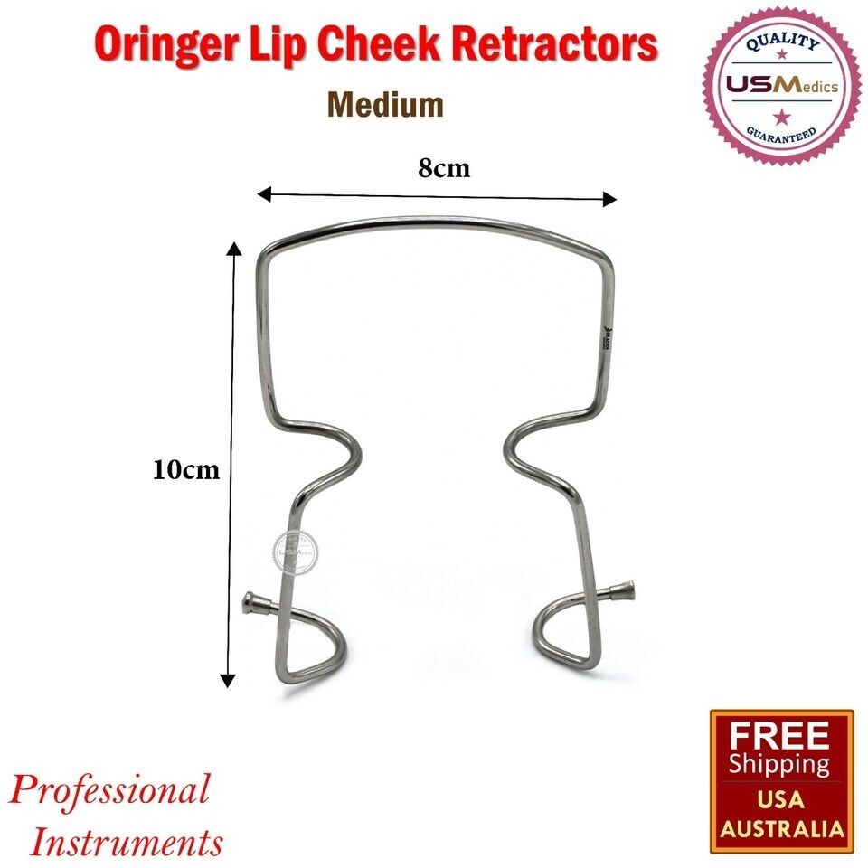 Oringer Lip & Cheek Retractors Dental Surgical Oral Surgery Self ...