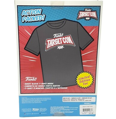 Funko POP Target Con T-Shirt 2020 Limited Edition Short Sleeve Dark ...