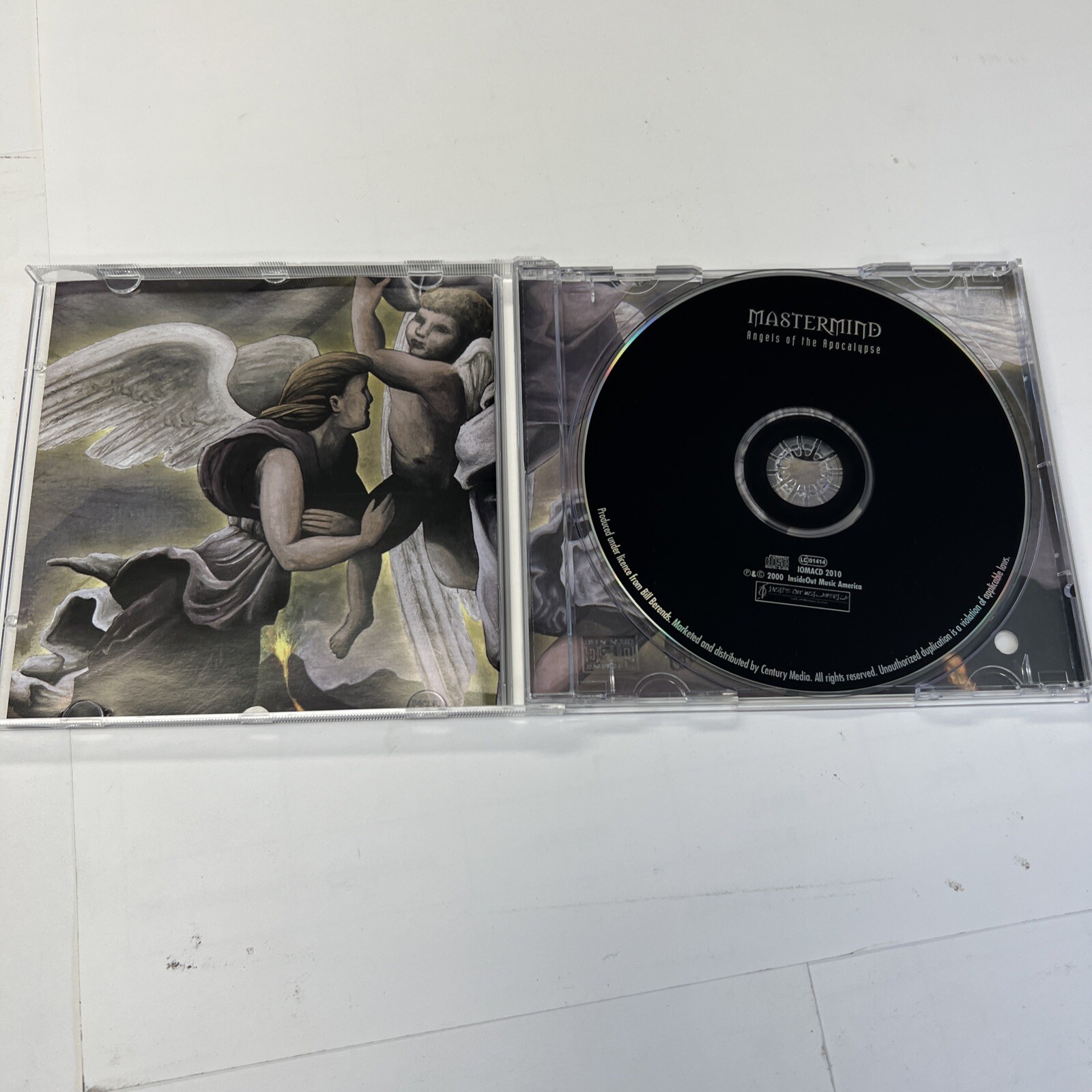 Angels of The Apocalypse by Mastermind (CD, Jan-2000, Inside Out Music ...