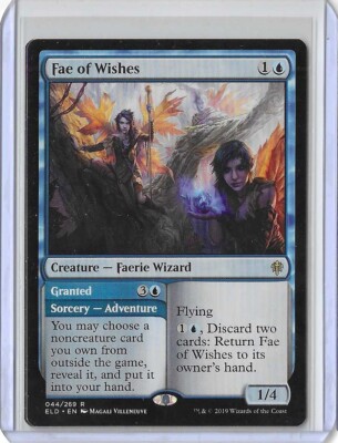 MTG Fae of Wishes Throne of Eldraine (ELD) Rare Magic Card #044/269 ...